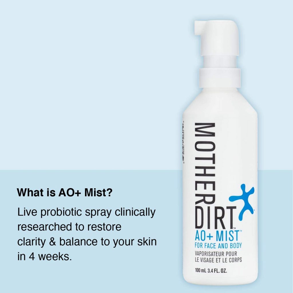 Mother Dirt AO+ Mist Skin Probiotic Spray, Preservative-Free, 100 mL ...
